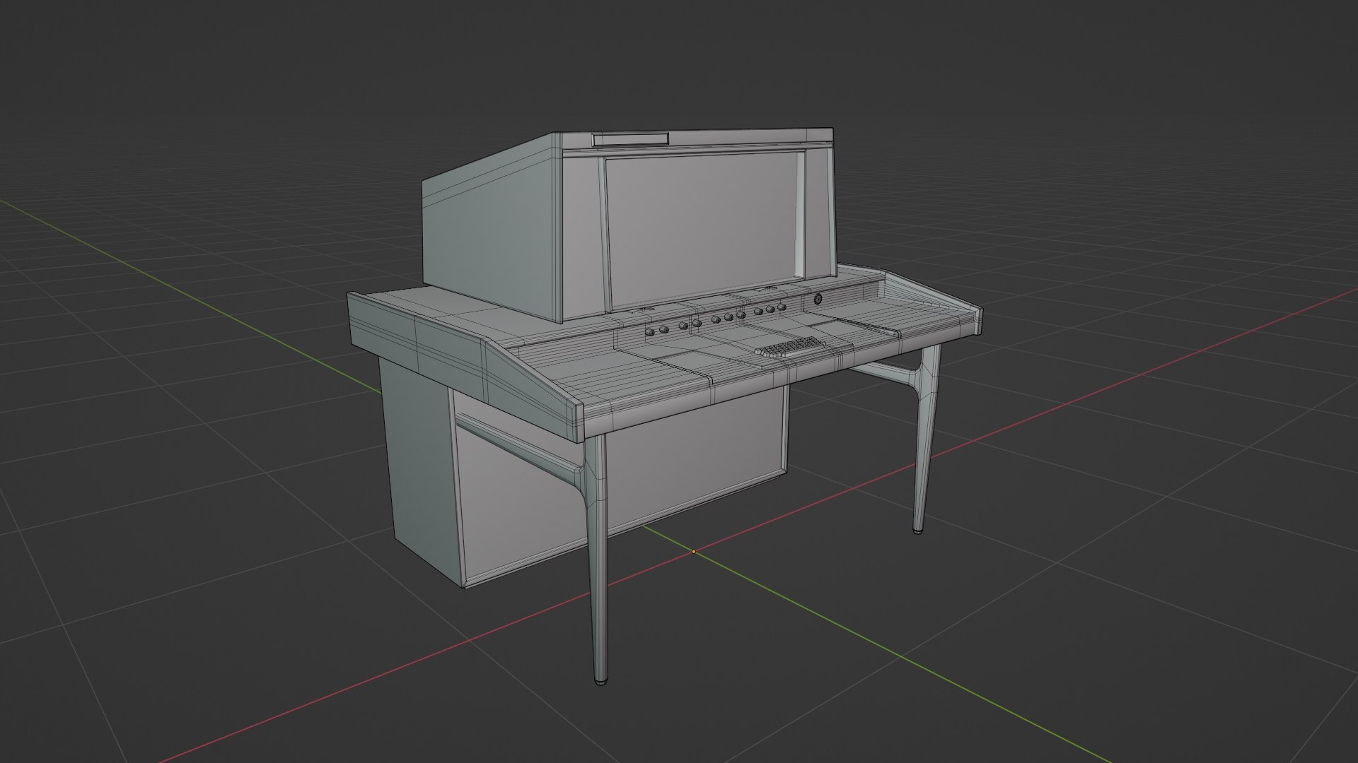 3D Retro Computer Terminal - TurboSquid 1914093
