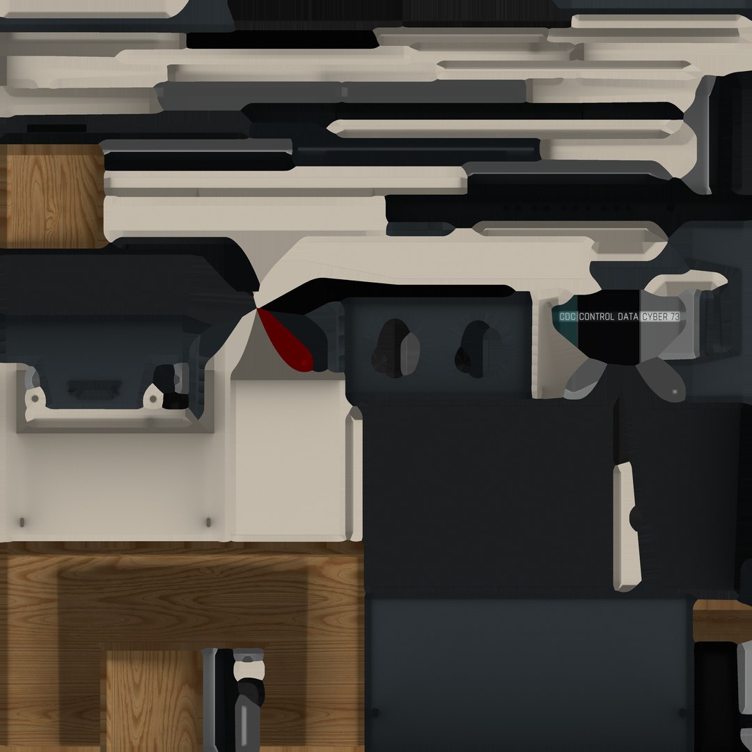 3D Retro Computer Terminal - TurboSquid 1914093