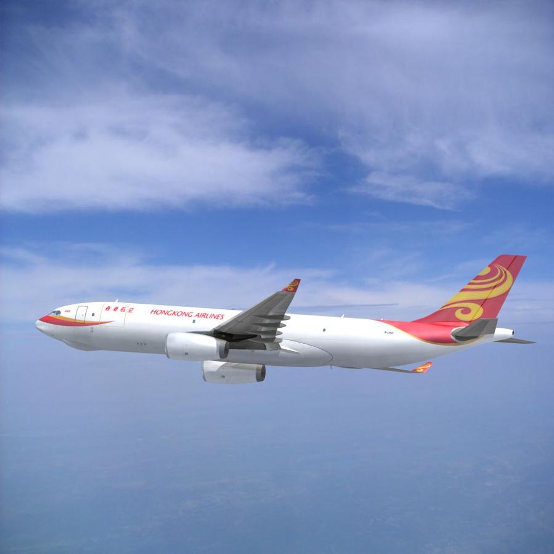 Airbus A330f Aircraft 3d Model