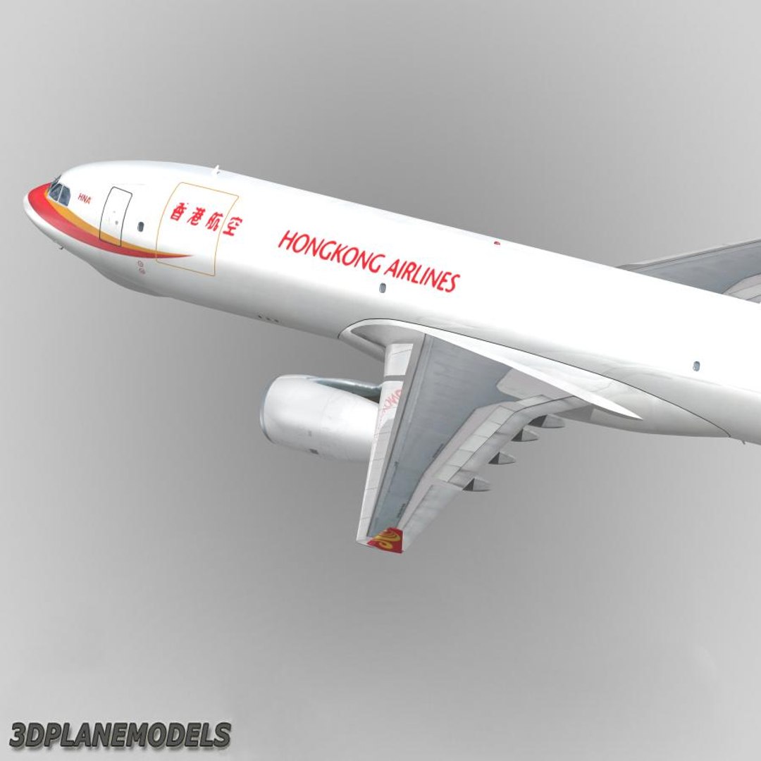 Airbus A330f Aircraft 3d Model