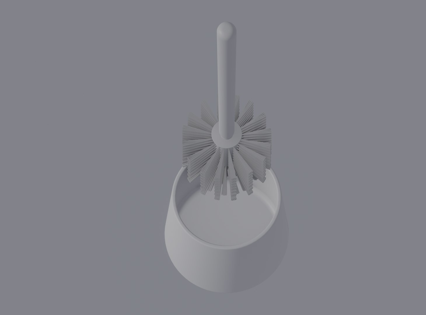 3D Toilet Brush Model - TurboSquid 2131630
