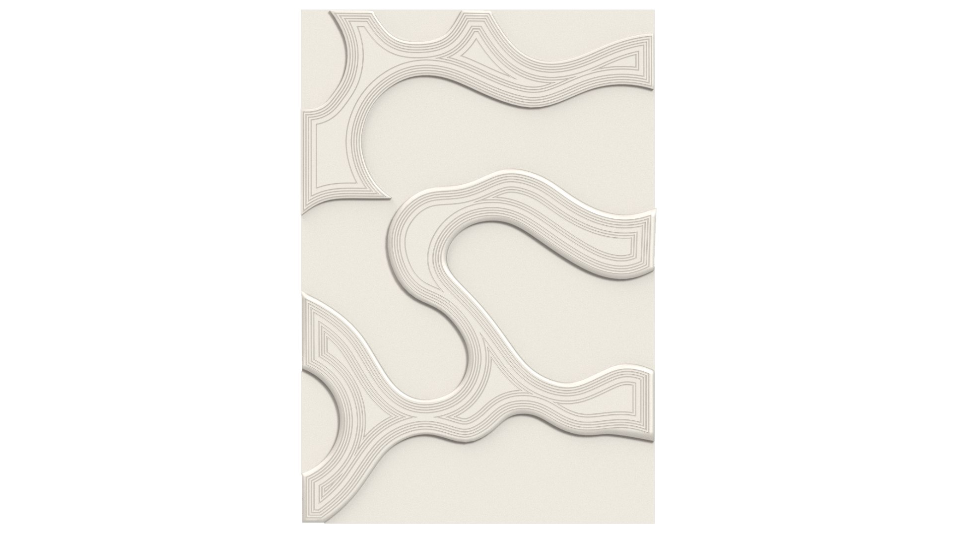 Organic Wall Decor 3D Model - TurboSquid 2397484