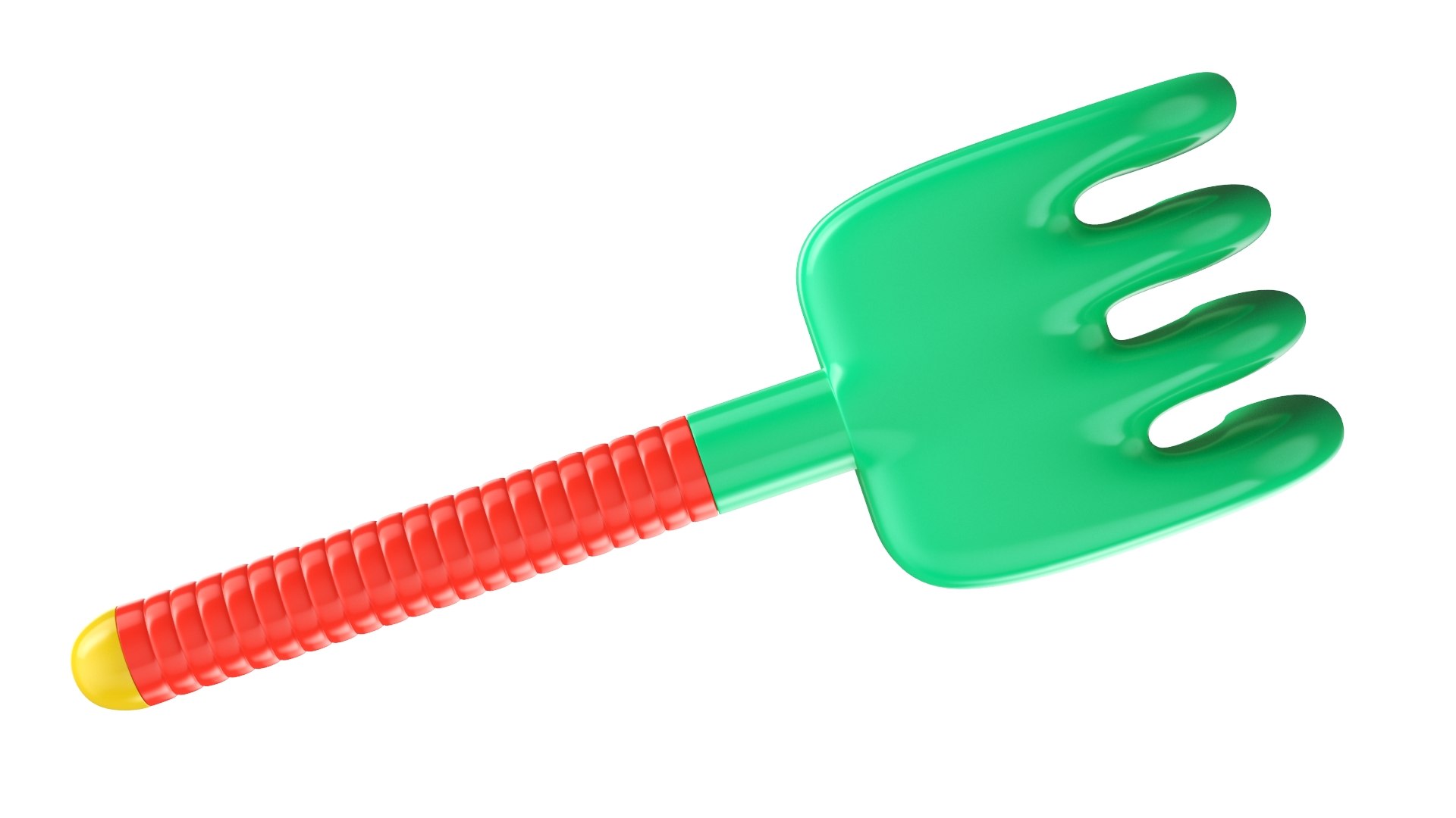 3D Sand Toy Rake - TurboSquid 1683938