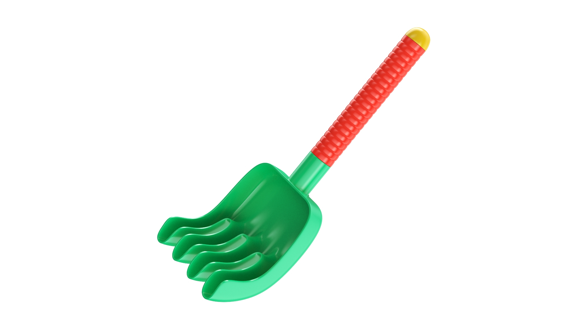 3D Sand Toy Rake - TurboSquid 1683938