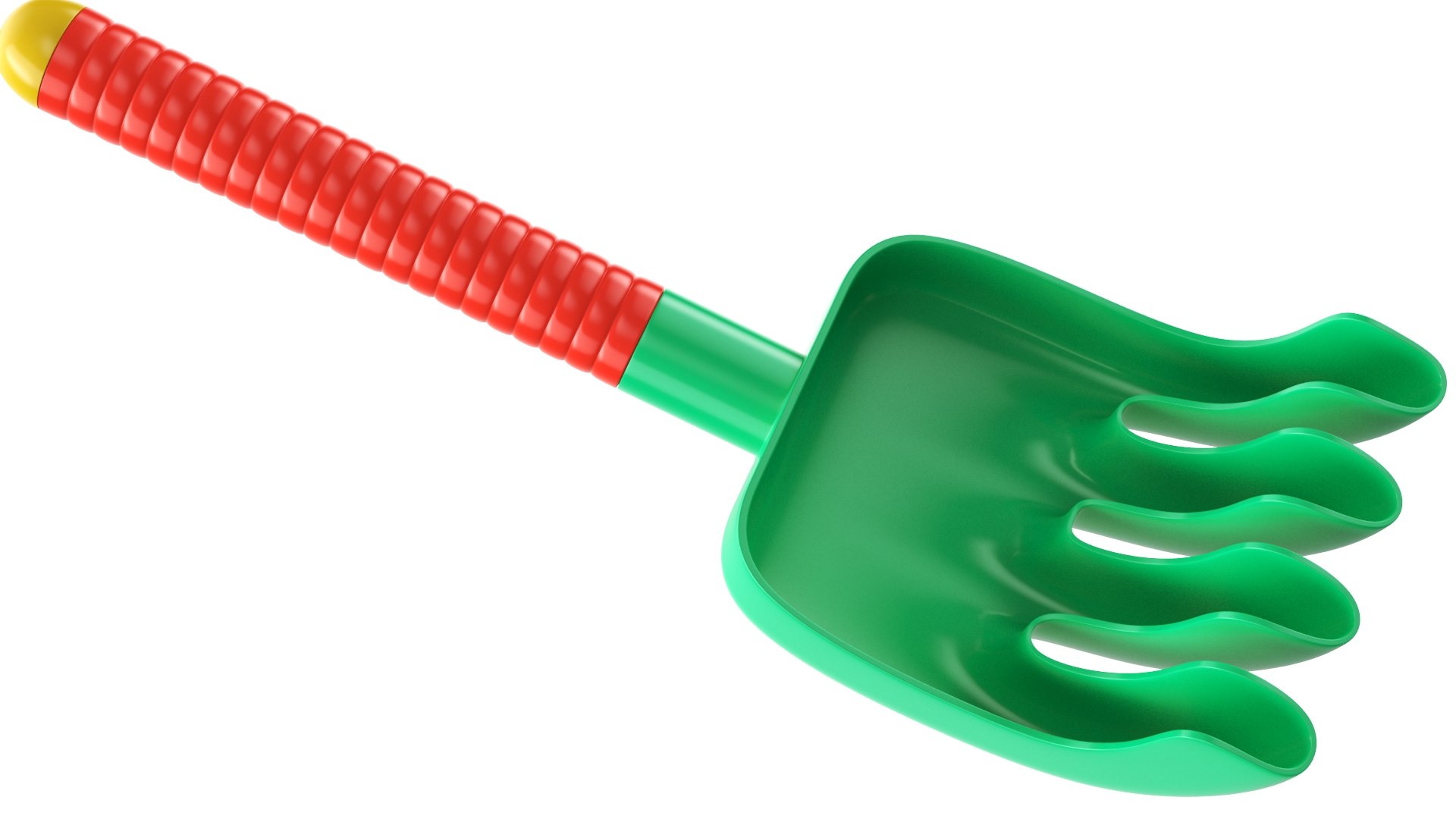 3D Sand Toy Rake - TurboSquid 1683938