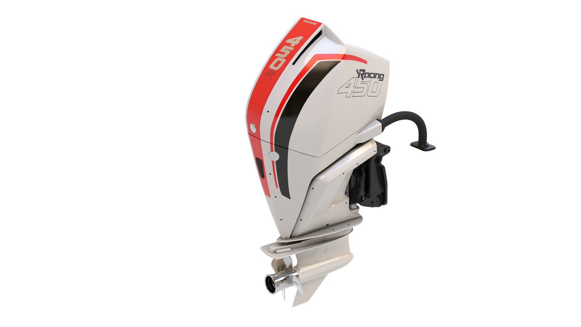 3D Outboard Motor 450HP Model - TurboSquid 2306099