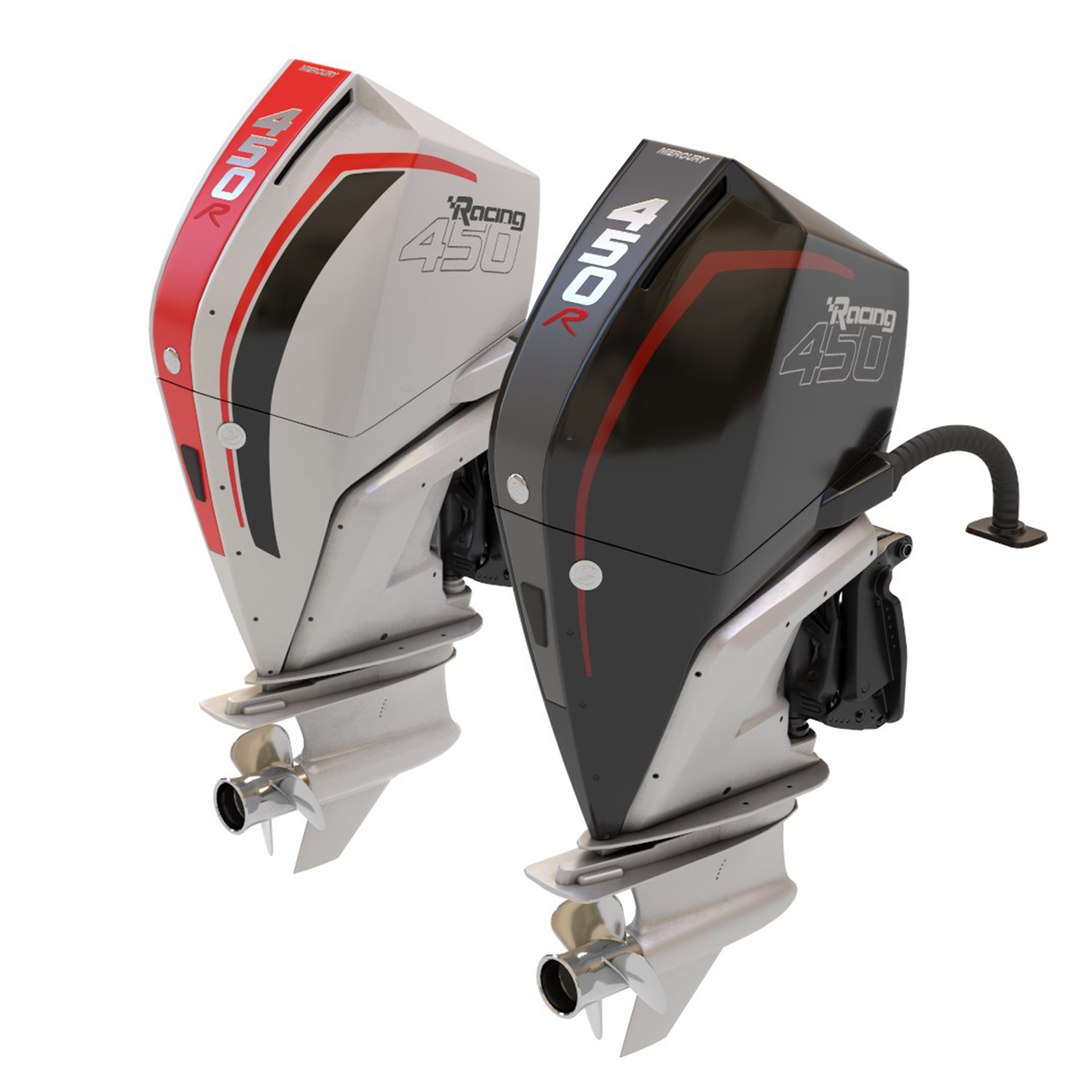 3D Outboard Motor 450HP Model - TurboSquid 2306099