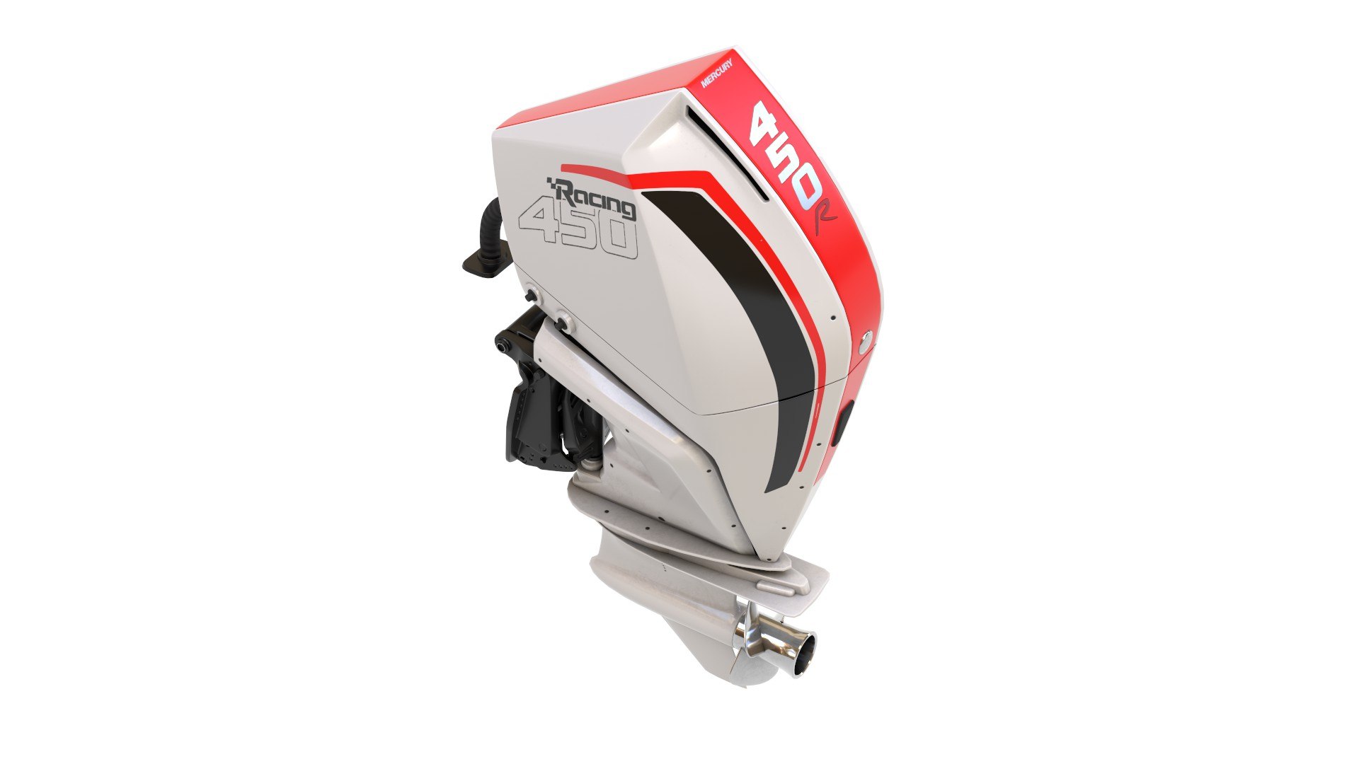 3D Outboard Motor 450HP Model - TurboSquid 2306099