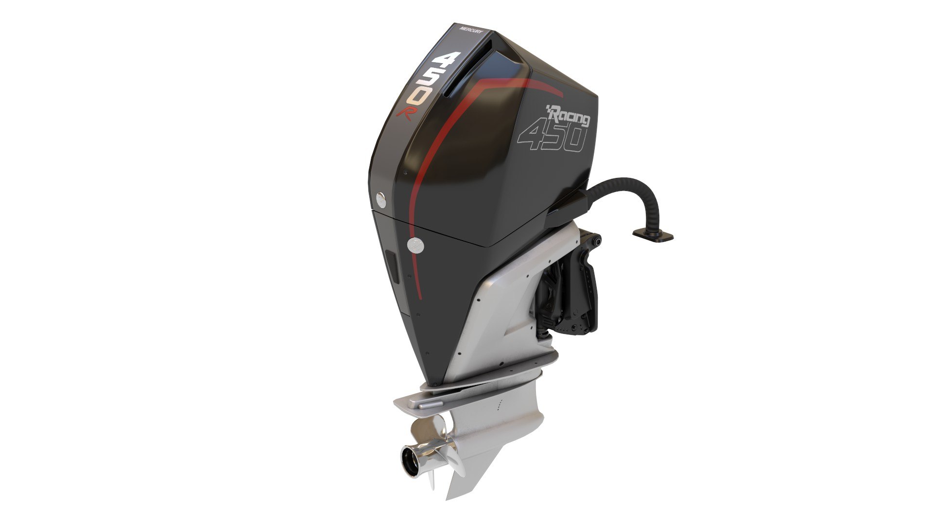 3D Outboard Motor 450HP Model - TurboSquid 2306099