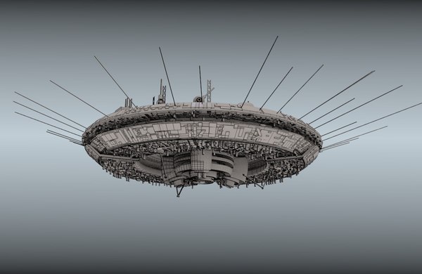 3d mothership huge