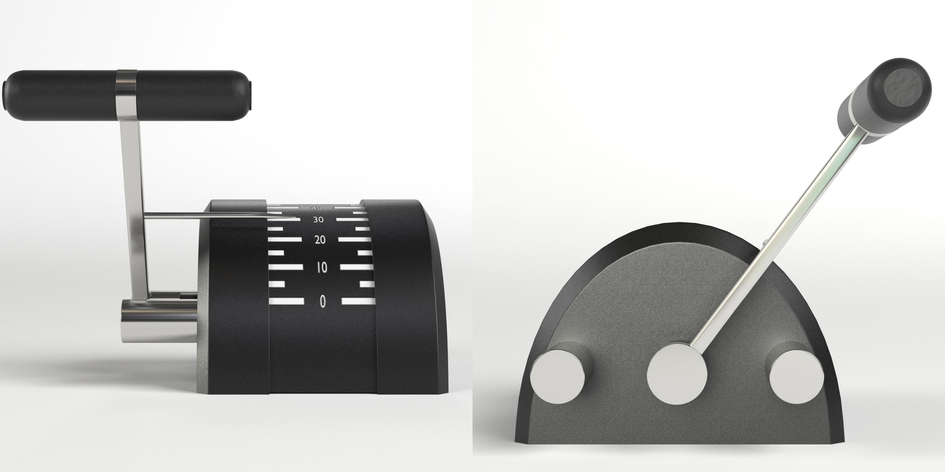 Free 3D engine control lever model - TurboSquid 1345906