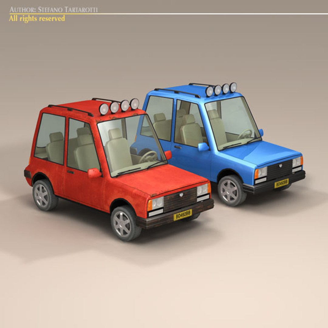Cartoon Suv 3ds