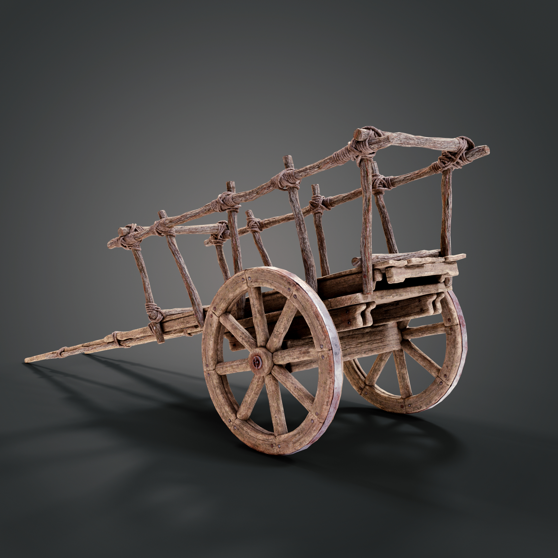 Carroça medieval Modelo 3D - TurboSquid 1826769