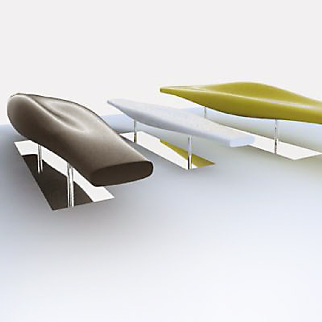 3d Bench Sofa Model