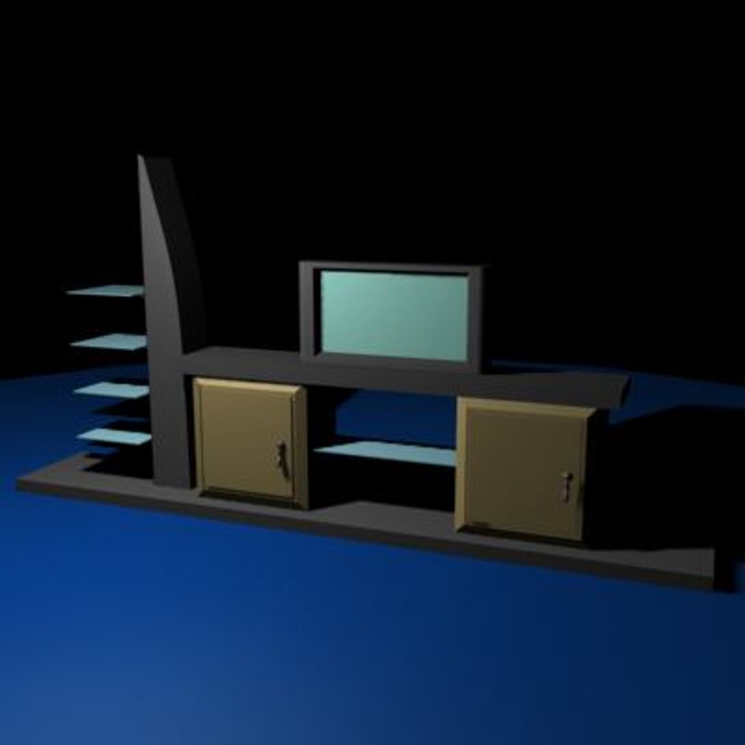 Tv Stand 3d Model