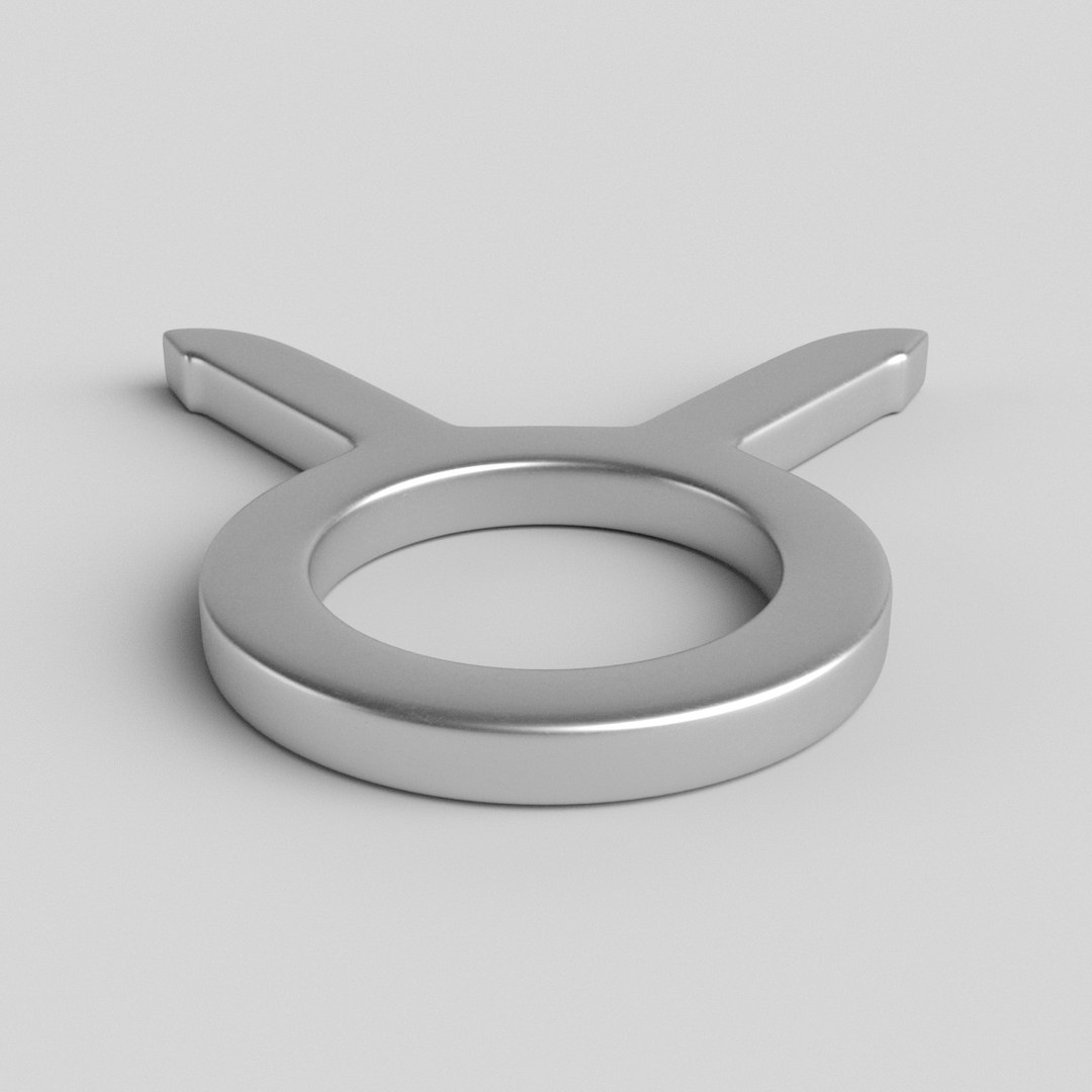 Sign Taurus 3D Model - TurboSquid 1623838