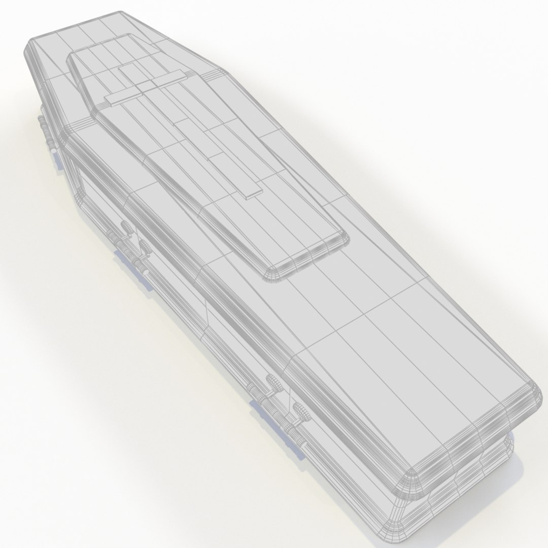 Coffin Casket 3D Model - TurboSquid 1431329