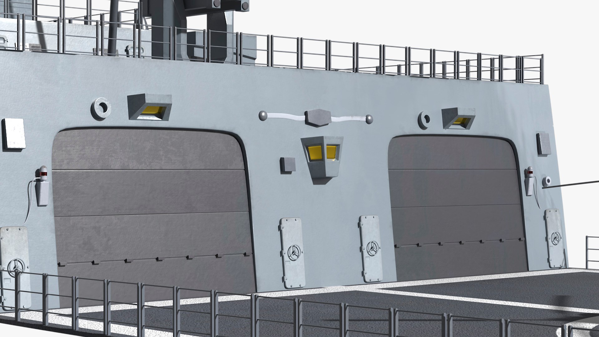 3D Military Harbin Z-9WZ Helicopter On Naval Ship Deck - TurboSquid 2362374