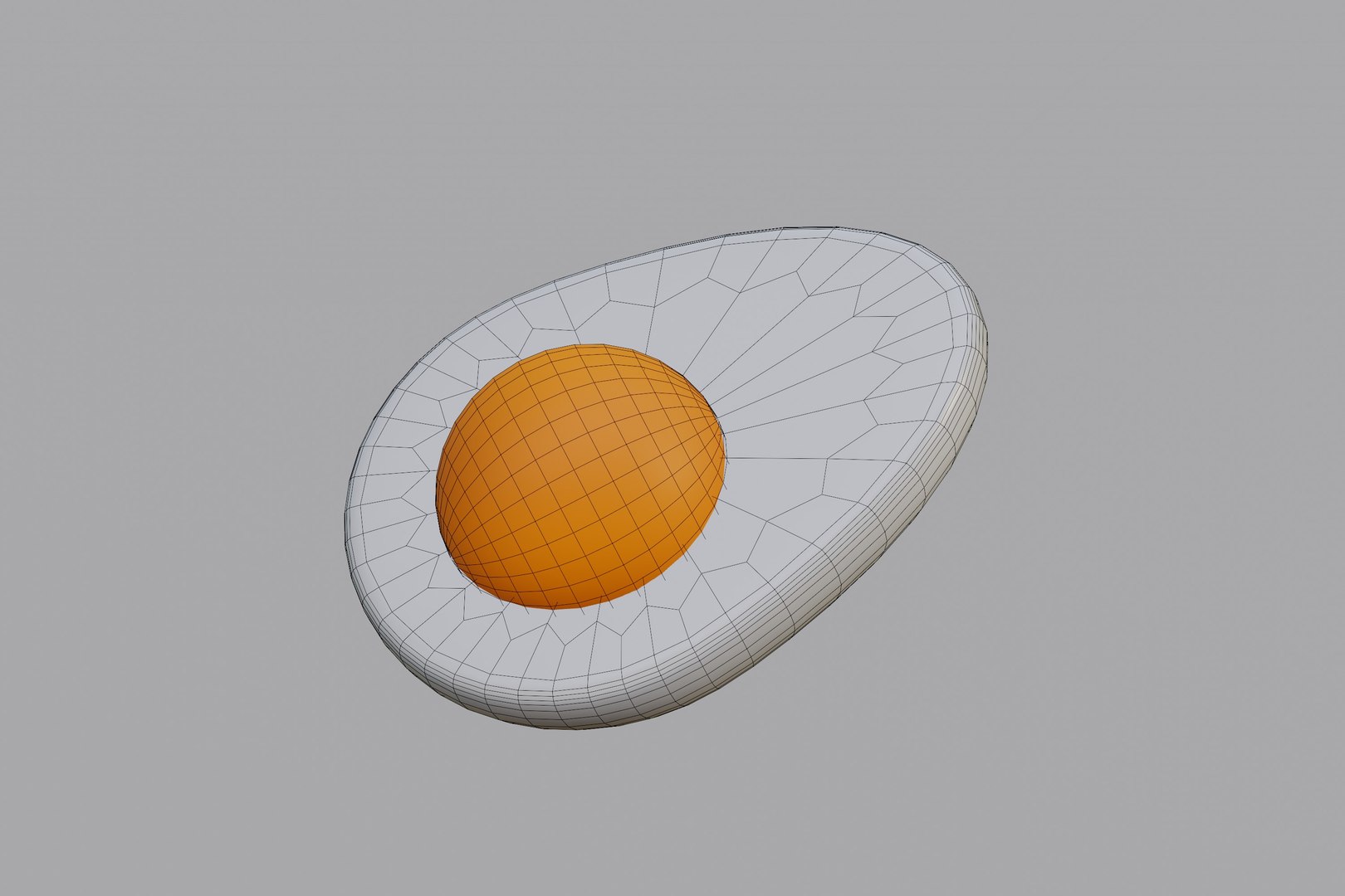 3D Boiled Egg Cartoon Model - TurboSquid 2460864
