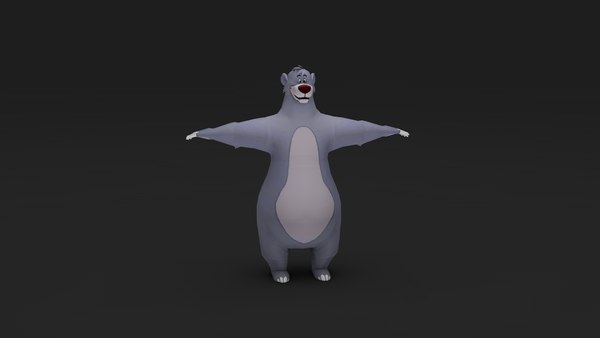 3D Baloo model - TurboSquid 1847408