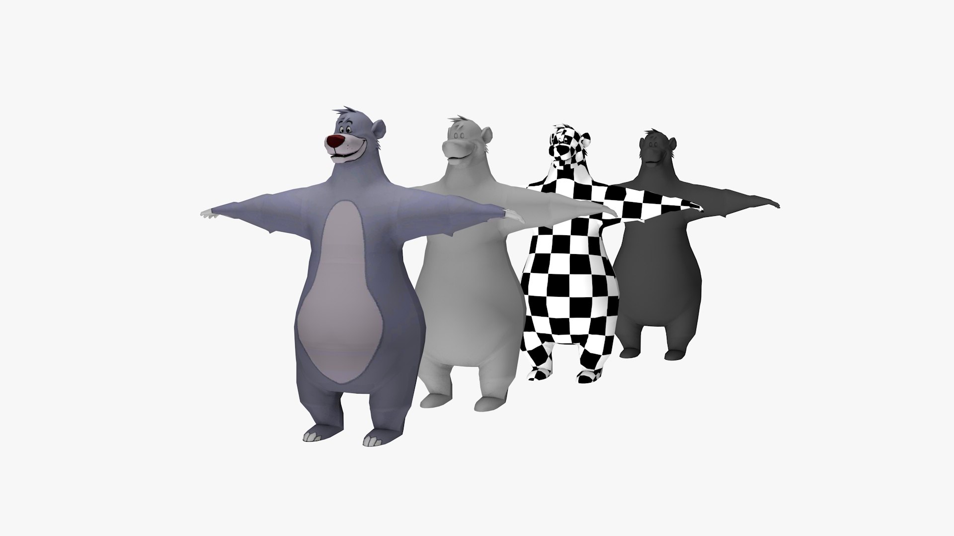 3D Baloo Model - TurboSquid 1847408