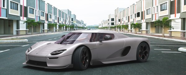 Koenigsegg CC850 2023 Opening doors and trunk3D模型 - TurboSquid 2011554