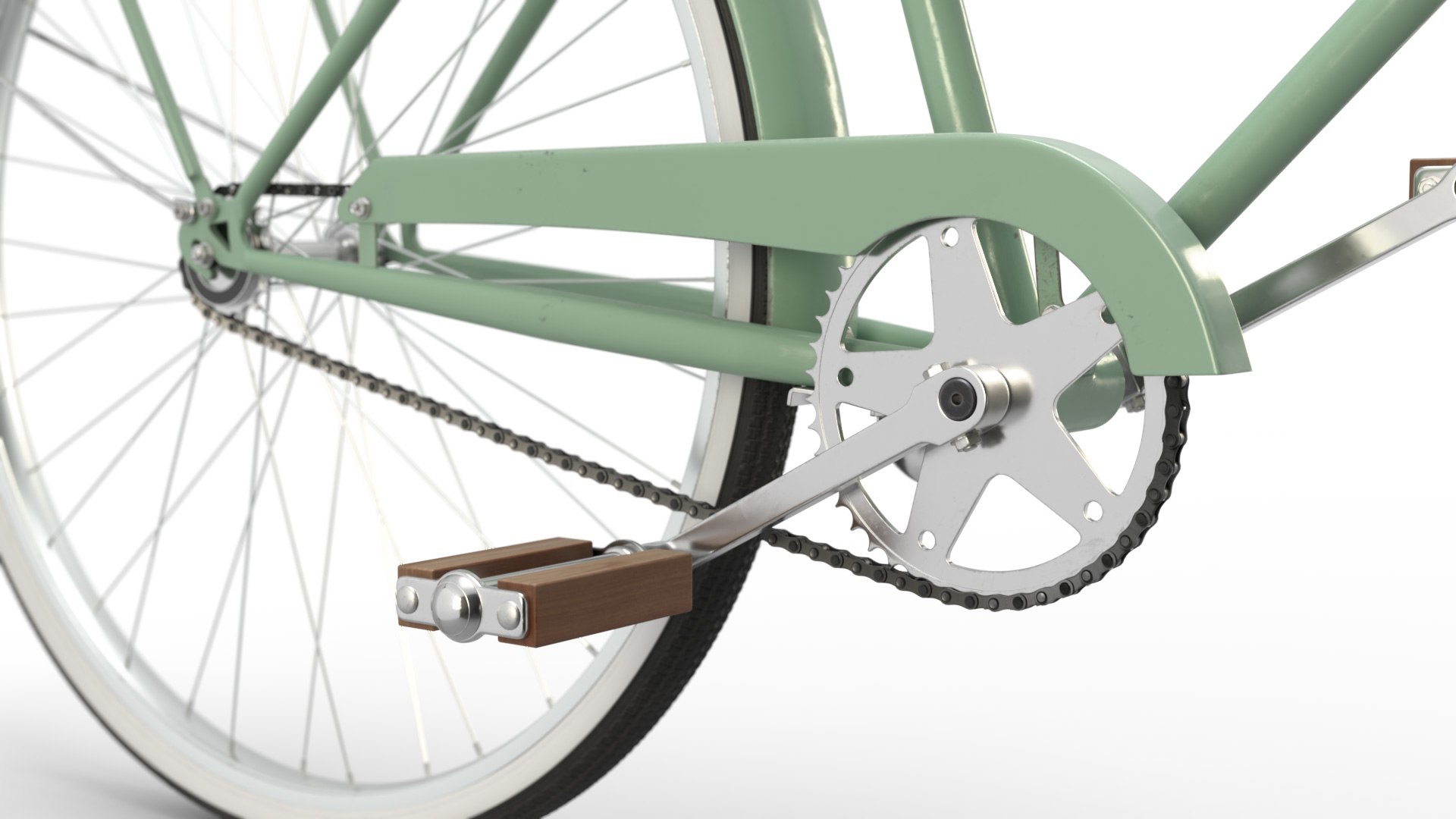 Vintage Lady Bike Rig 3D Model - TurboSquid 2367954