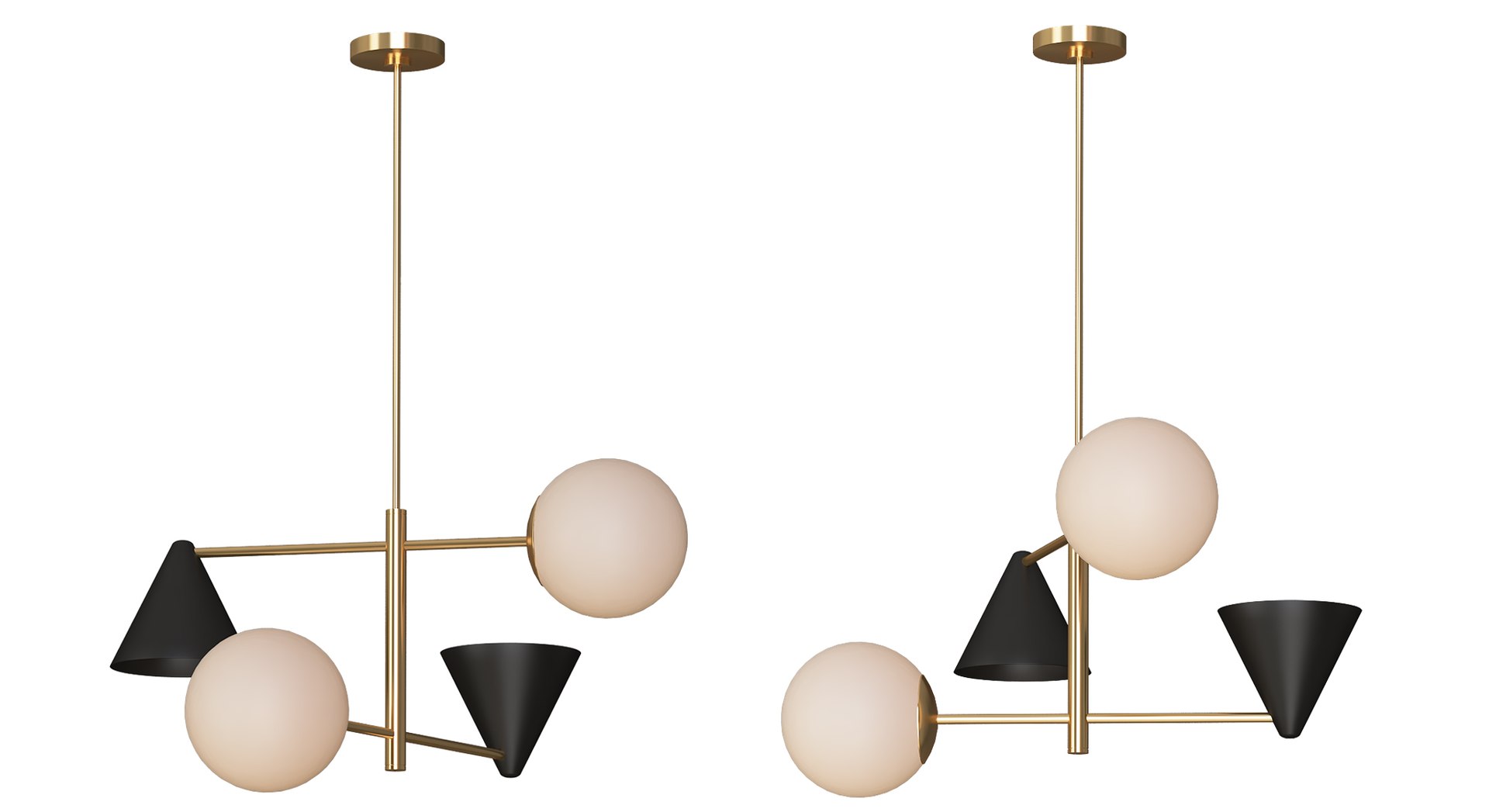 3D Cosmo Medium Chandelier - TurboSquid 2025534