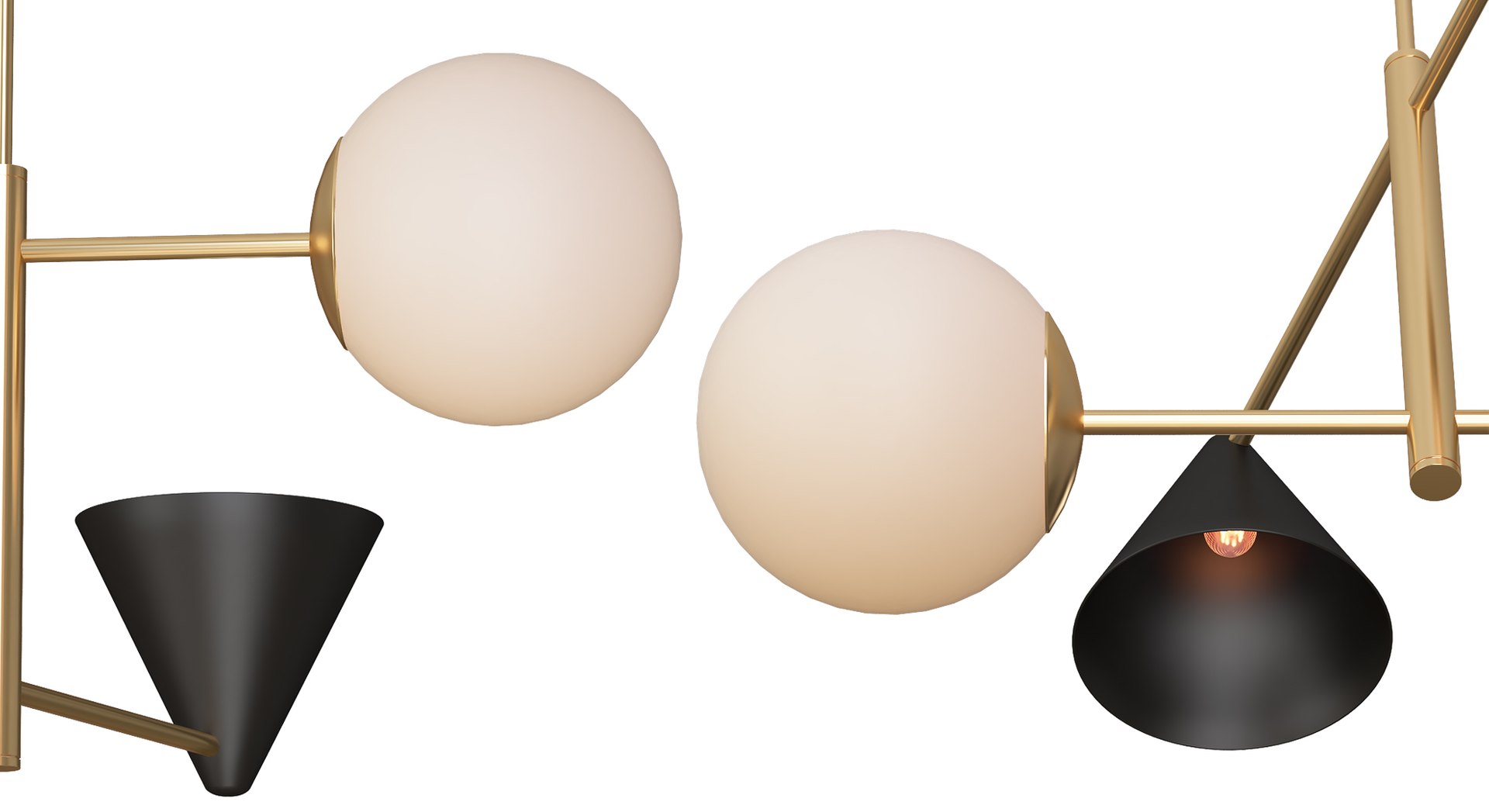 3D Cosmo Medium Chandelier - TurboSquid 2025534