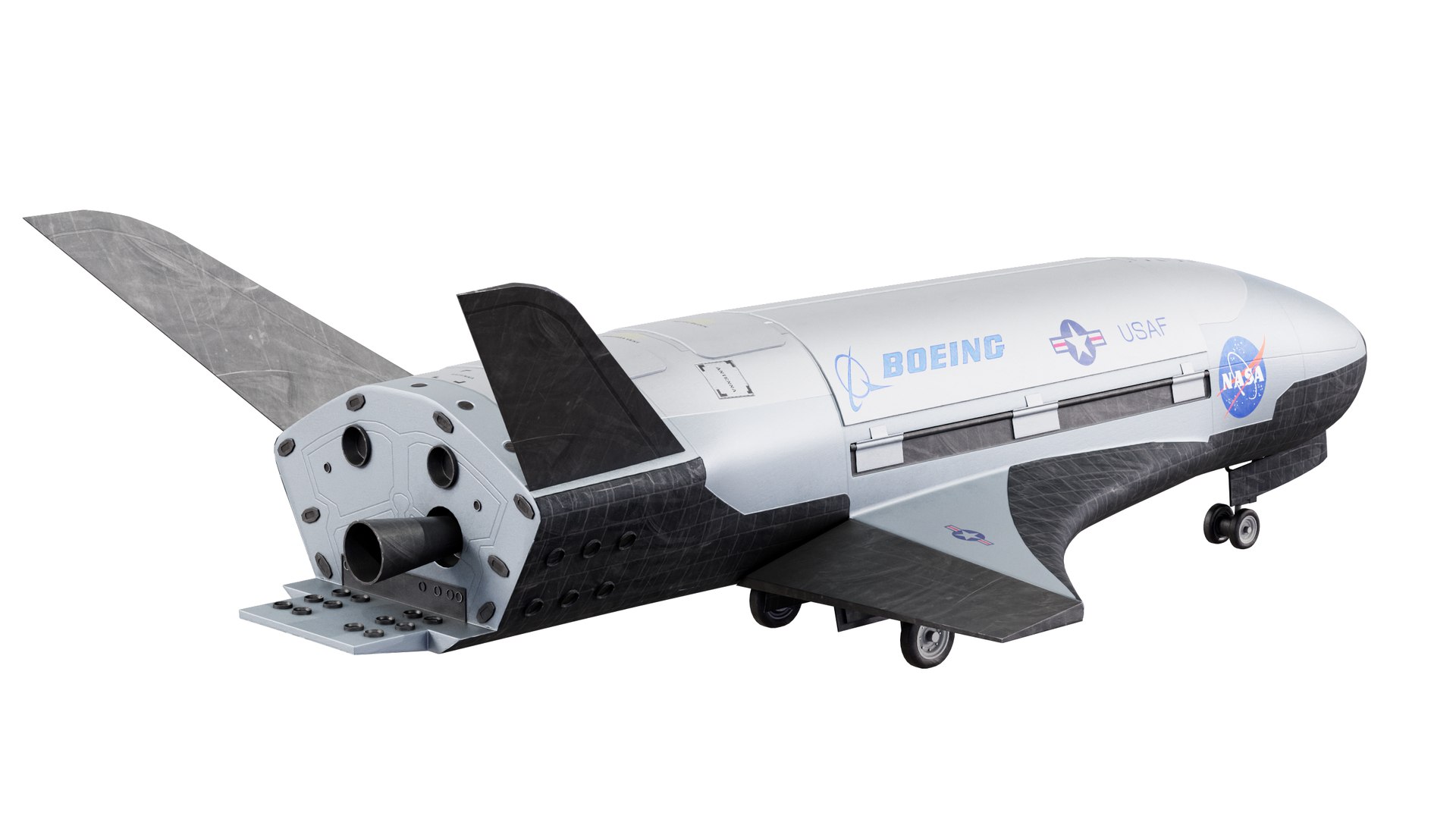 Boeing X-37B Spaceplane 3D Model - TurboSquid 2055150