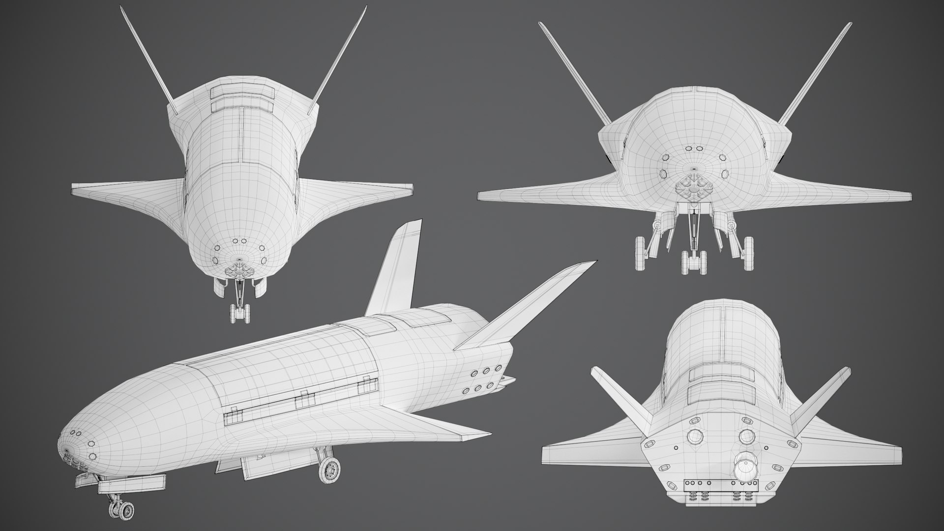 Boeing X-37B Spaceplane 3D model - TurboSquid 2055150