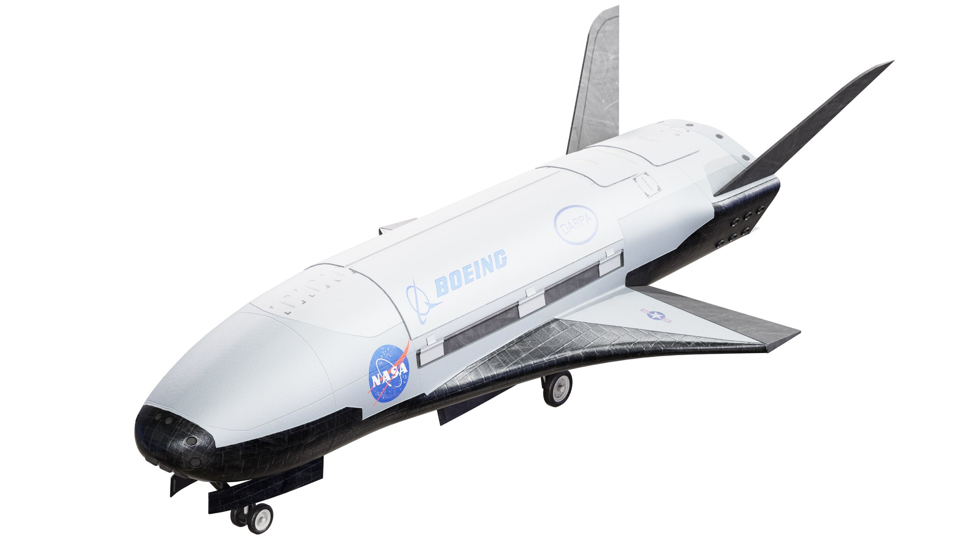 Boeing X-37B Spaceplane 3D Model - TurboSquid 2055150