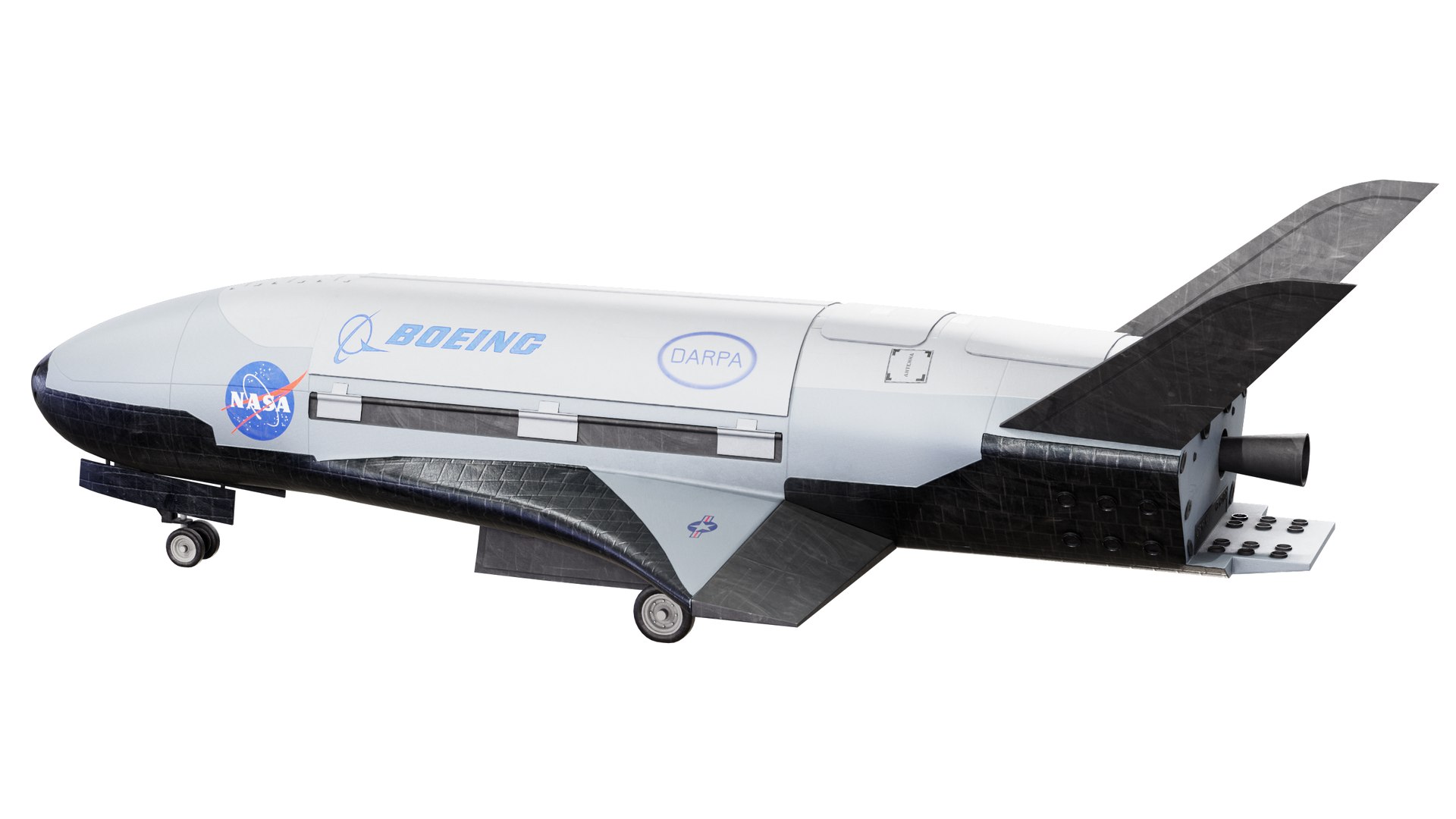 Boeing X-37B Spaceplane 3D Model - TurboSquid 2055150