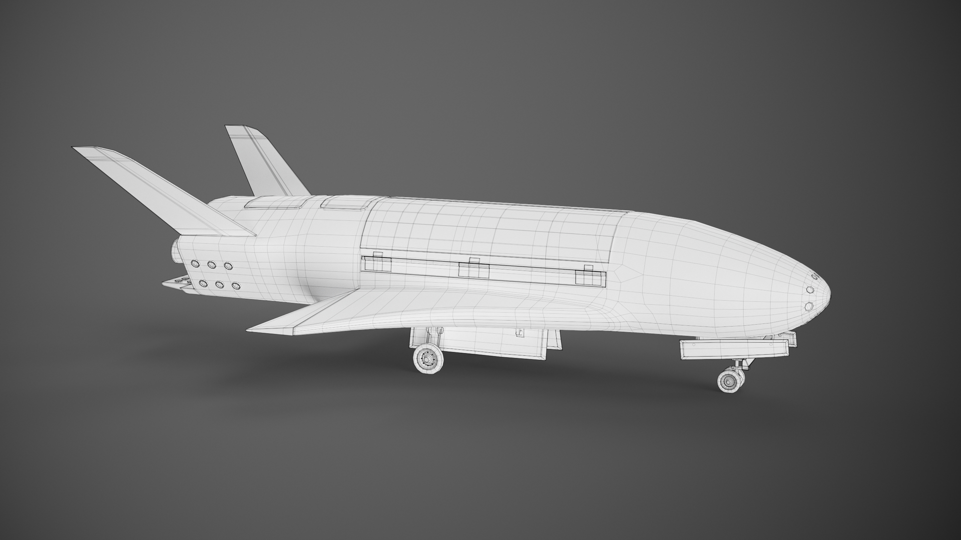 Boeing X-37B Spaceplane 3D model - TurboSquid 2055150