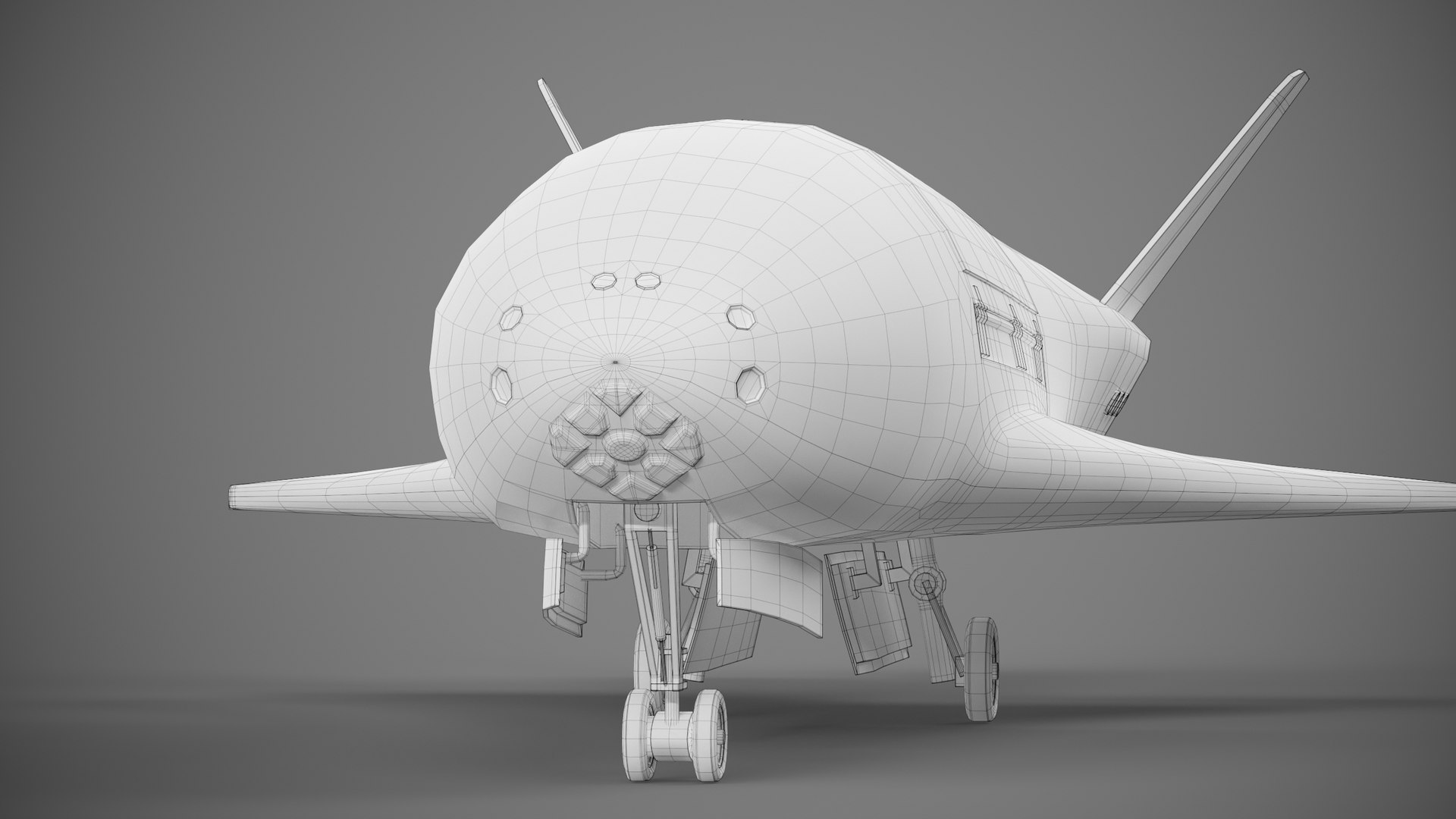 Boeing X-37B Spaceplane 3D Model - TurboSquid 2055150