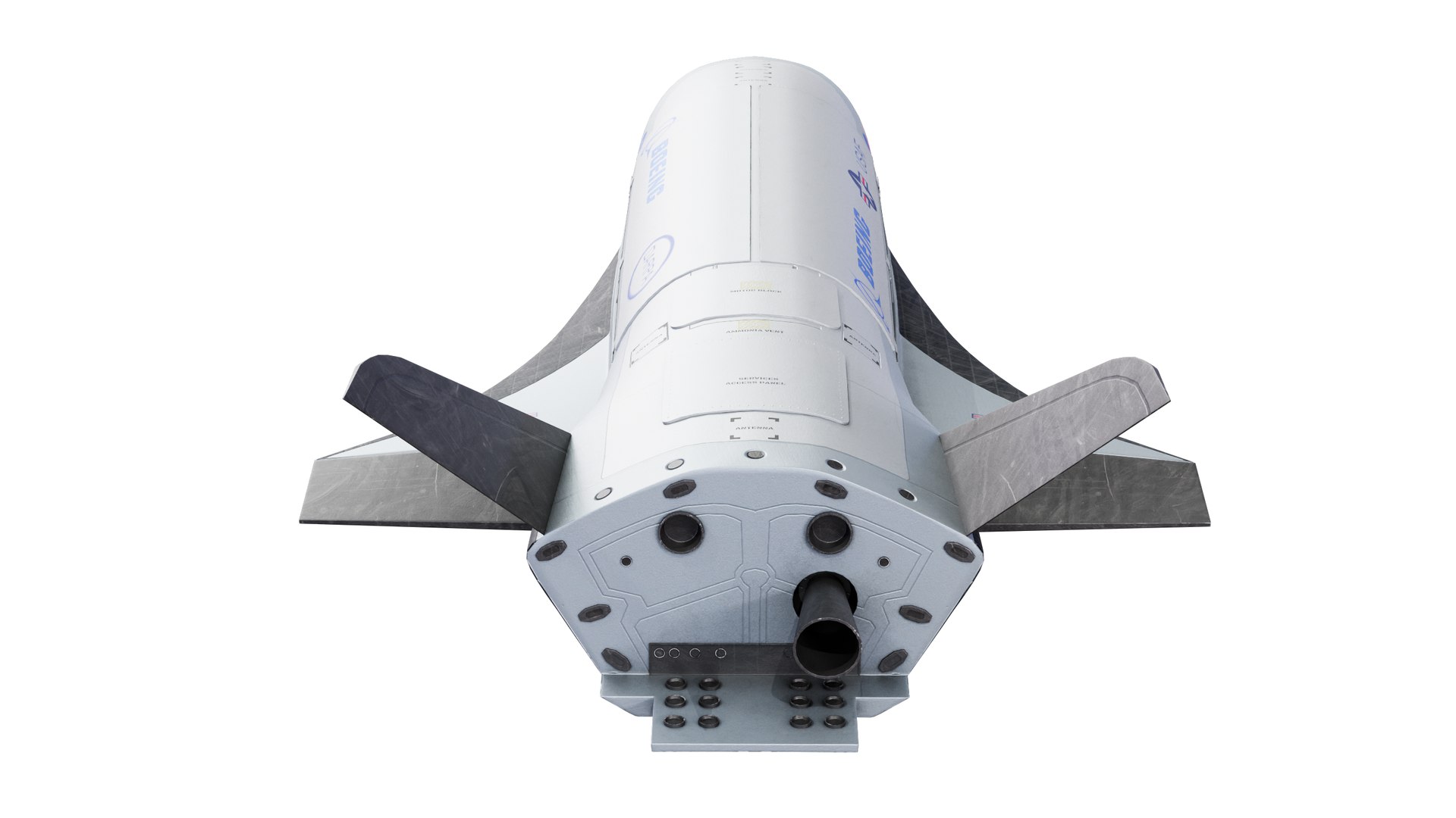 Boeing X-37B Spaceplane 3D Model - TurboSquid 2055150