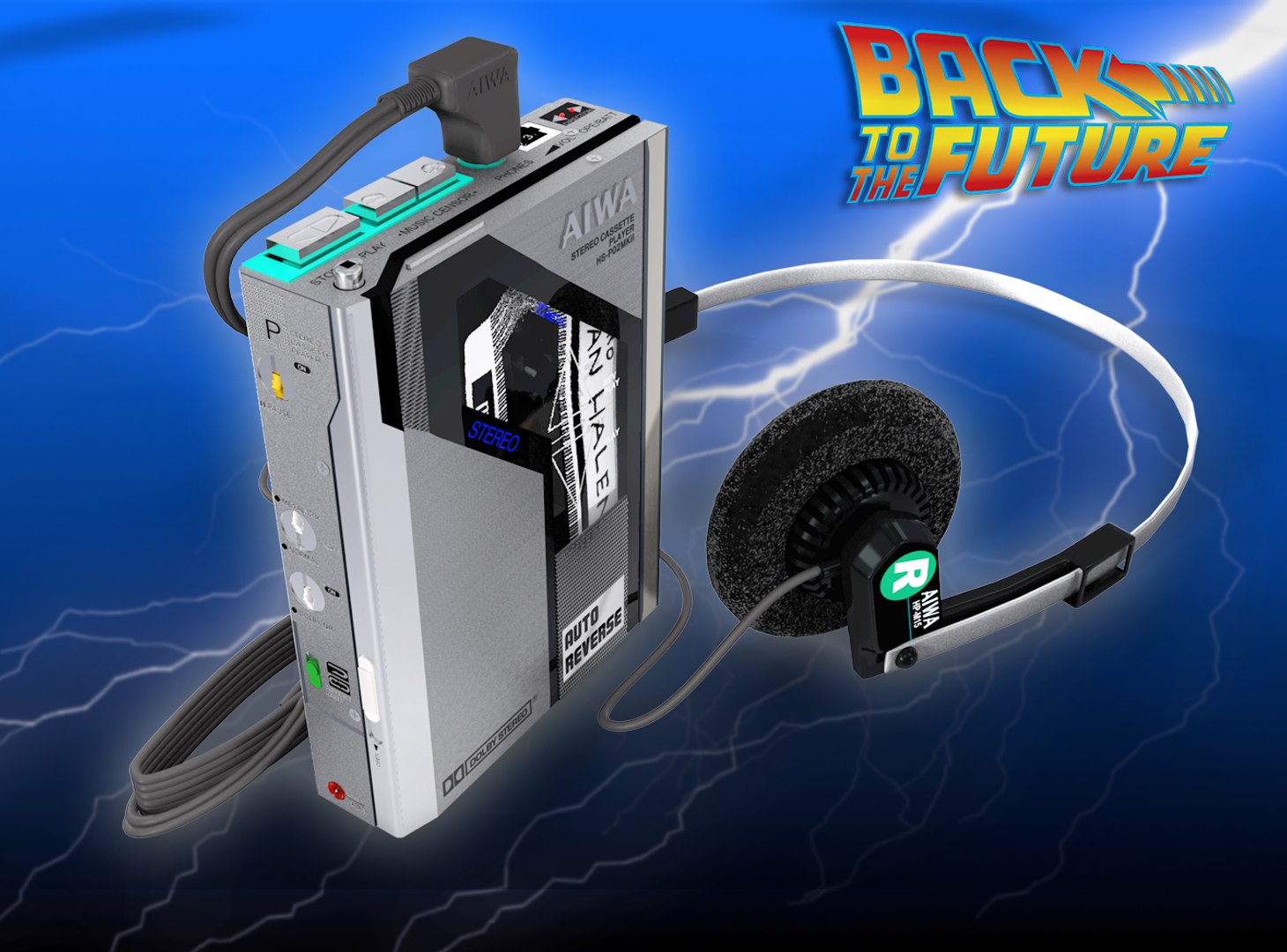 marty aiwa walkman c4d