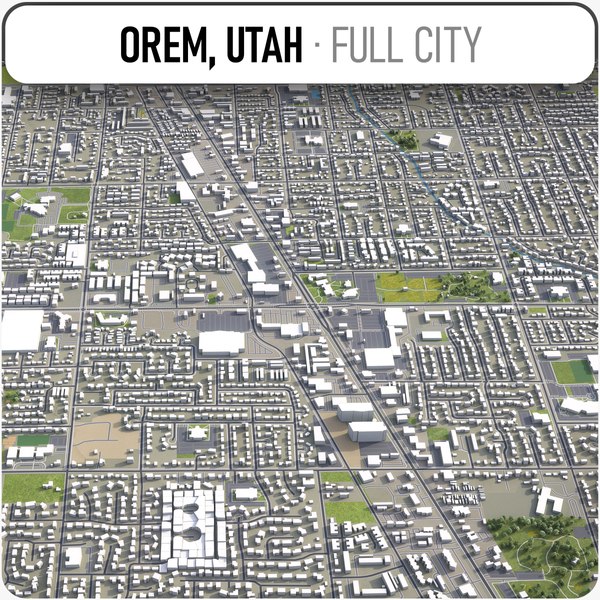 3D orem surrounding - model - TurboSquid 1559479