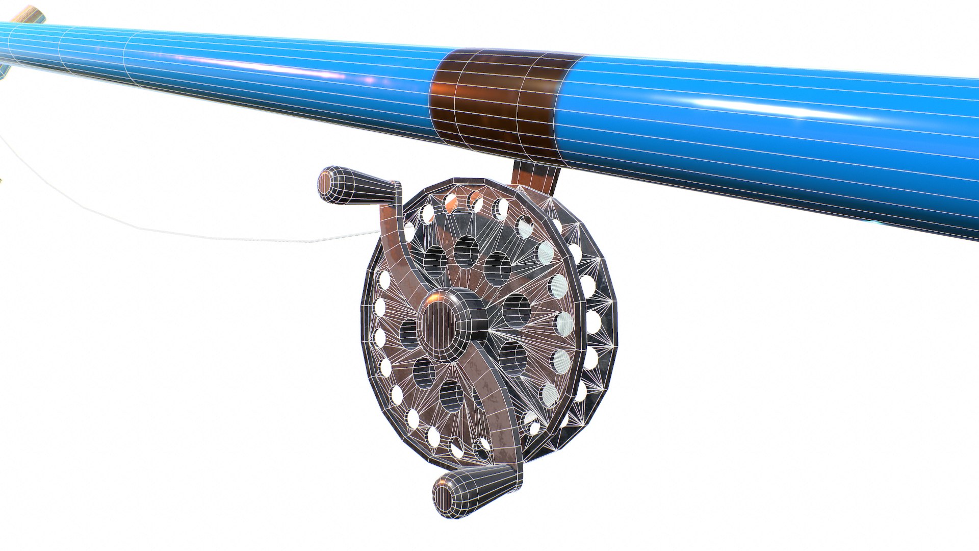 3D fishing rod - TurboSquid 1613706