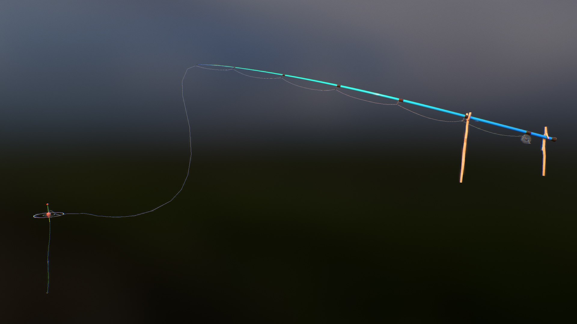 3D fishing rod - TurboSquid 1613706