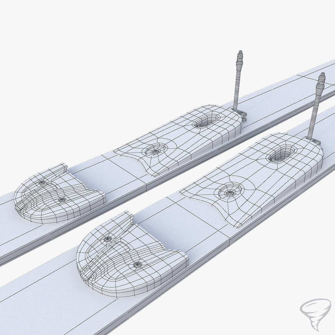 3d Model Of Ski Jumping