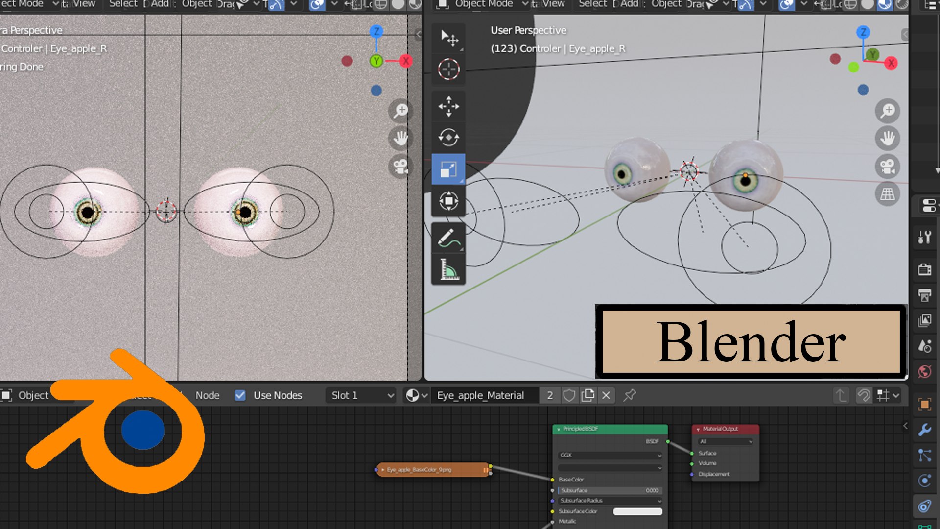 Eyes With Pupil Dilation Animation Model - TurboSquid 1879455