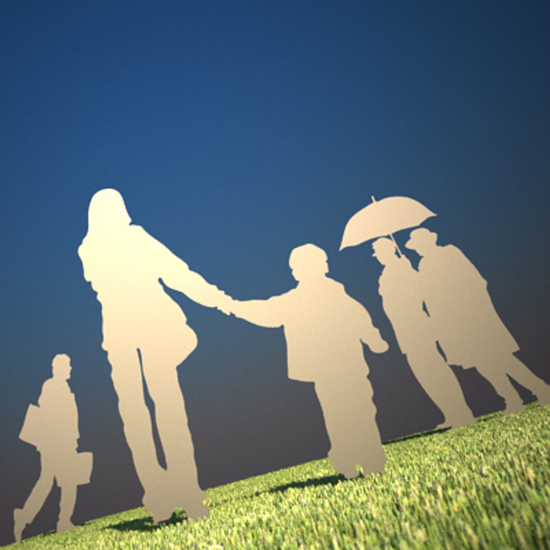 3d Model Human Renderings People