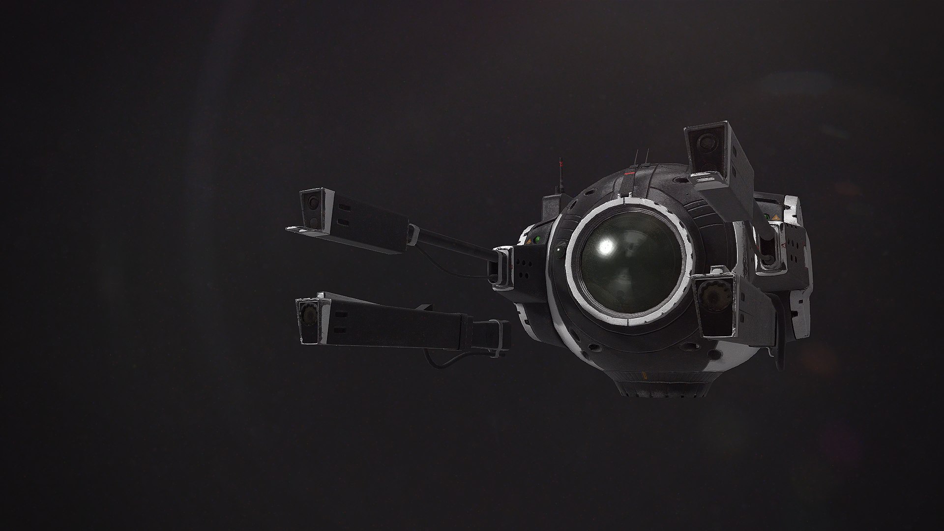 Flying Drone Turret 3D - TurboSquid 1444077