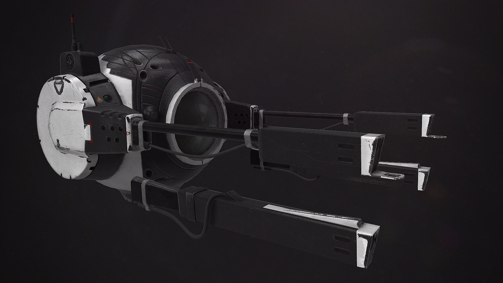 Flying Drone Turret 3D - TurboSquid 1444077