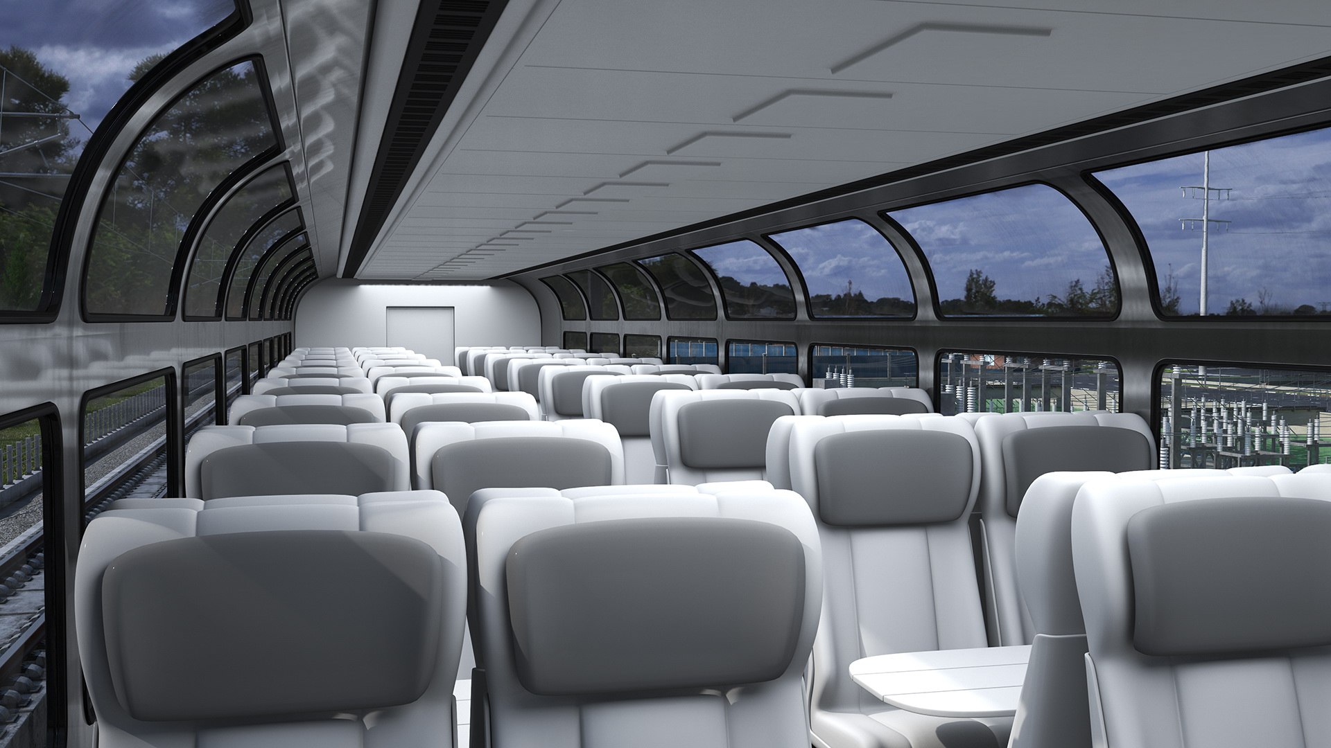 3D Double Decker Rail Car - TurboSquid 2155026