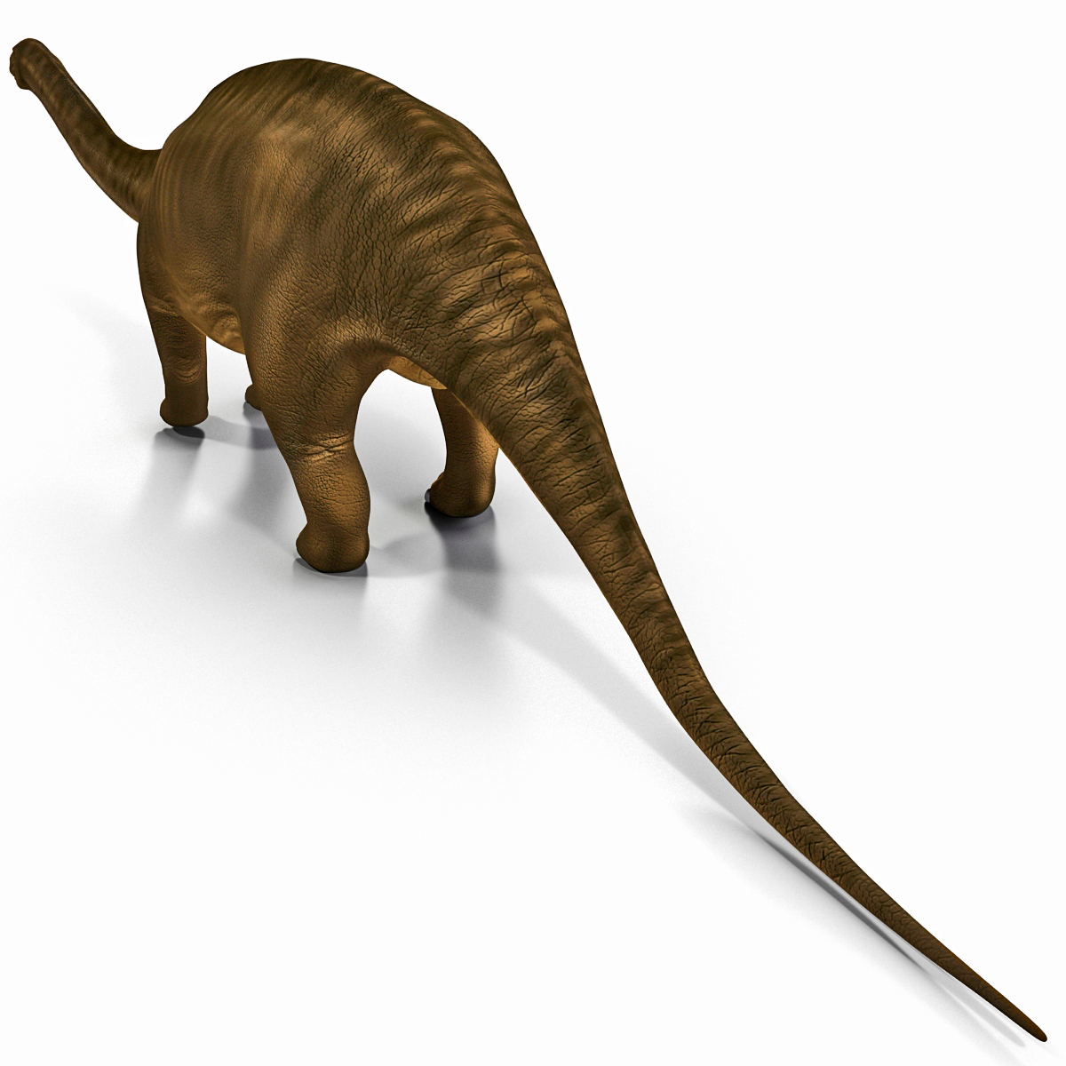 brontosaurus rigged 3d model