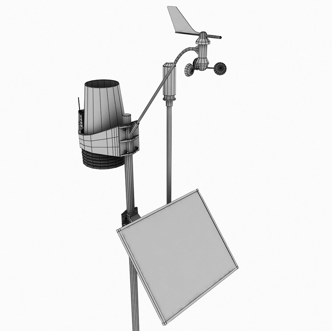 3d Max Weather Meteo Station