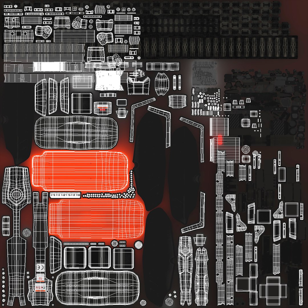 All Terrain Shredder Rigged 3D - TurboSquid 2168132