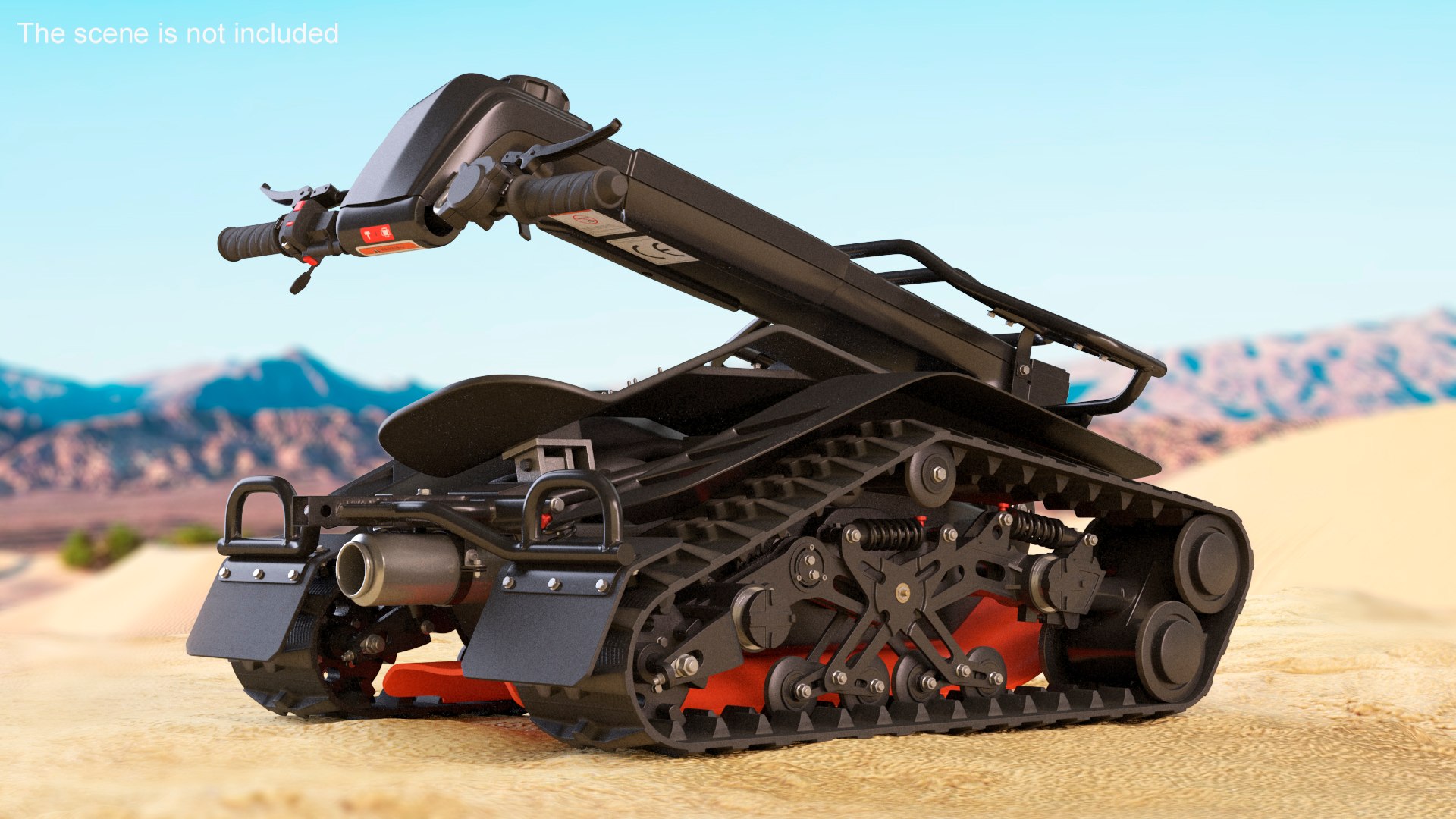 All Terrain Shredder Rigged 3D - TurboSquid 2168132